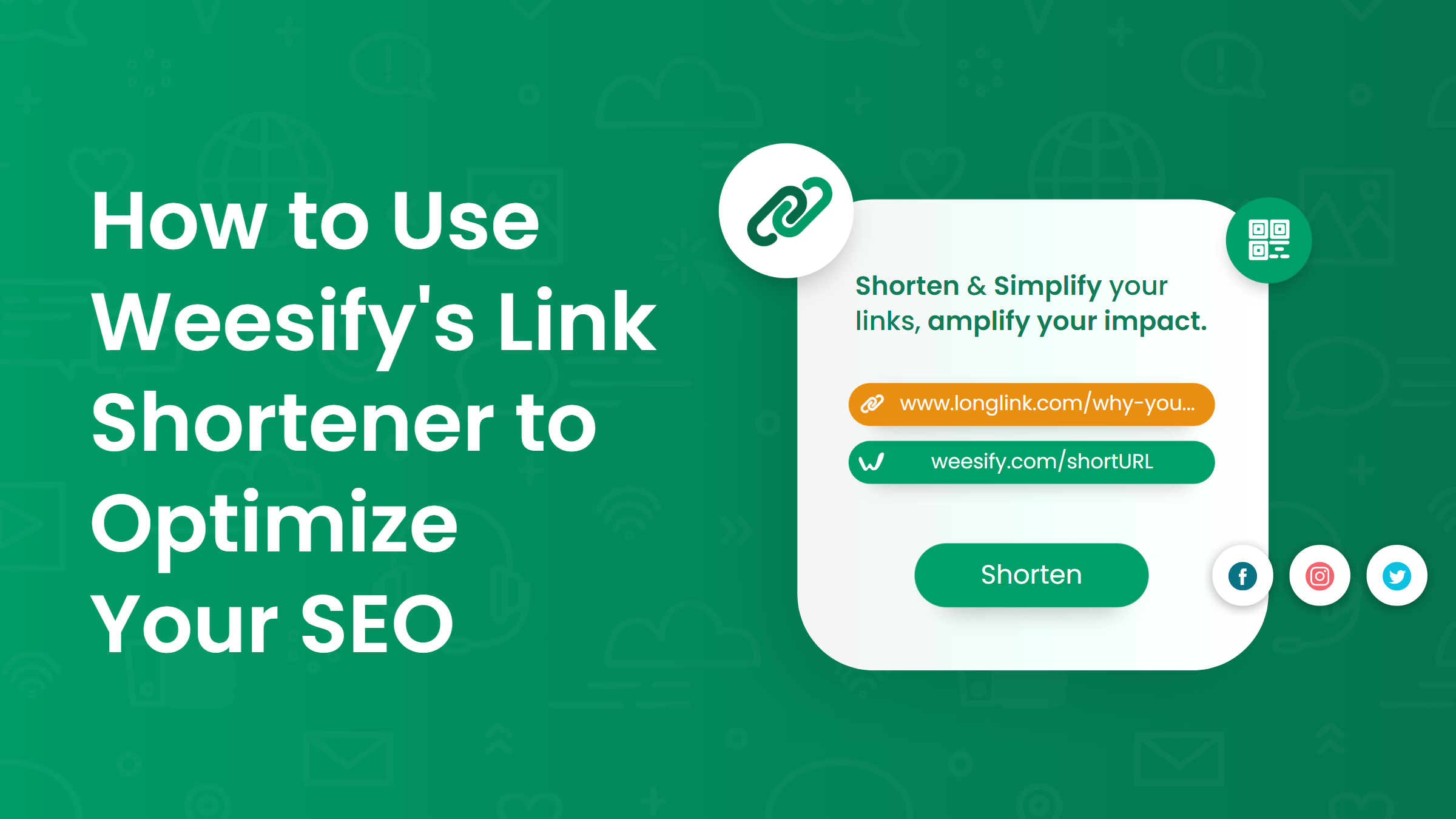Optimize Your SEO with Weesify's Link Shortener | Weesify